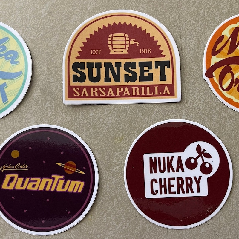Fallout Labels - Etsy