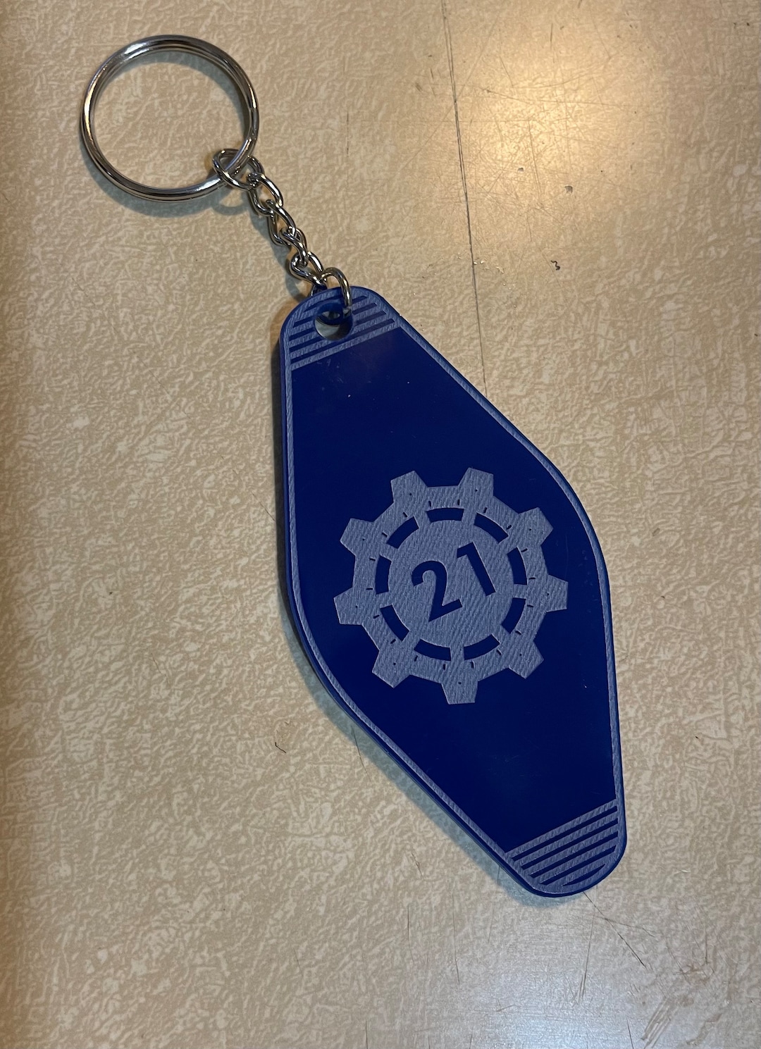 Vault-tec Vault Keychain - Etsy