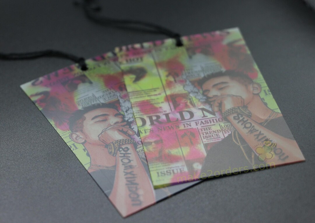 Pvc Hang Tag, Goil Foil Hang Tag, Pvc Ticket, Waterproof Swing Tag ...