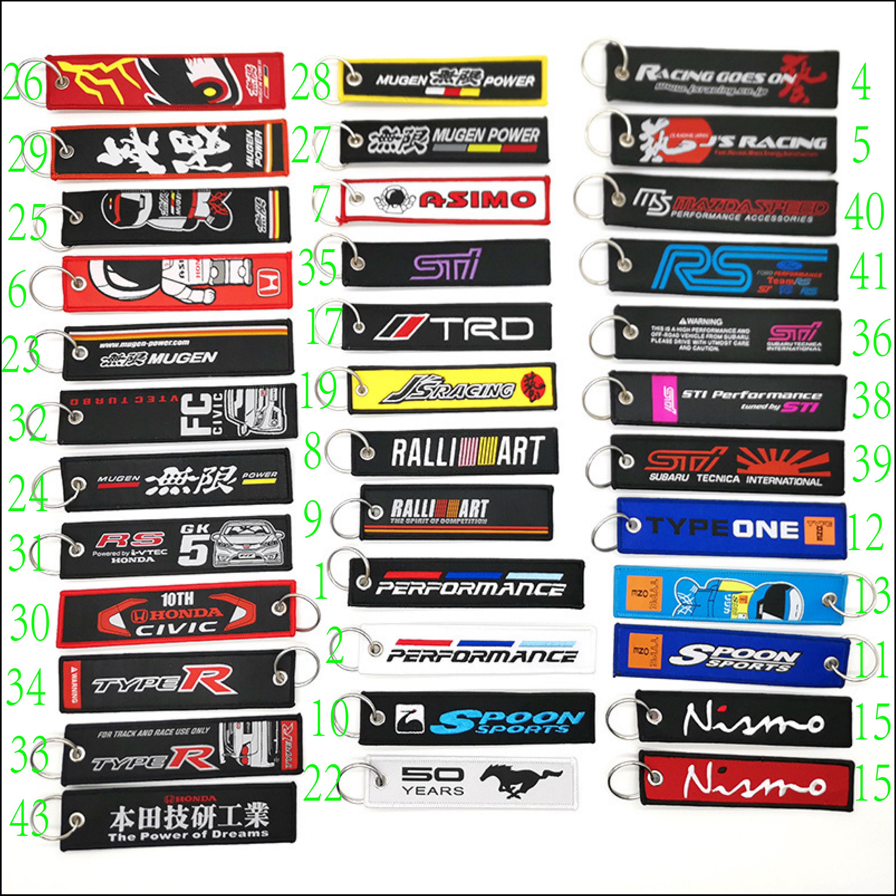Racing Car Keyring, Key Tag for Car, Keychain for Super Car, Type R Key ...