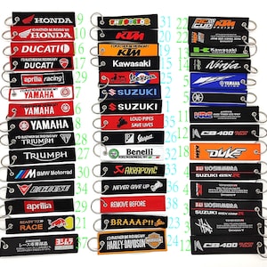 Motor Bike Keyring Motorcycle Key Tag Motor Key Chain Motor Key Tag ...