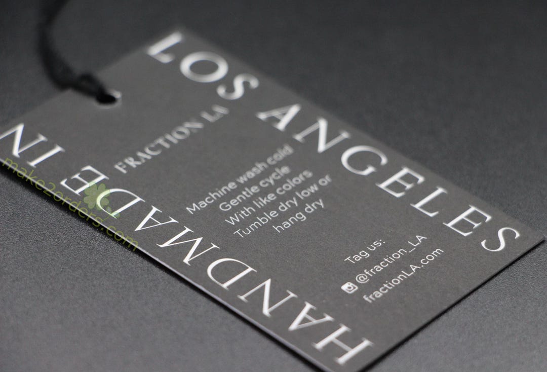 Recycled Hang Tags, Clothing Swing Tags, Clothing Swing Ticket ...