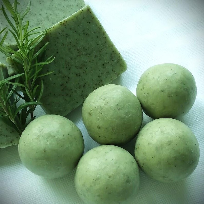 Organic Rosemary Soap Balls - Rosemary Soap Balls - Rosemary Herbal ...