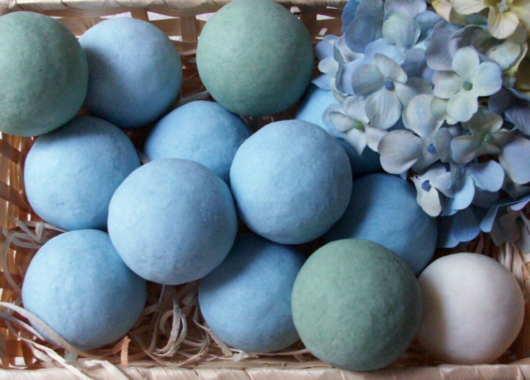 Hydrangea Soap Balls - Light Blue Soap Balls - 10 Hydrangea Soap Balls ...