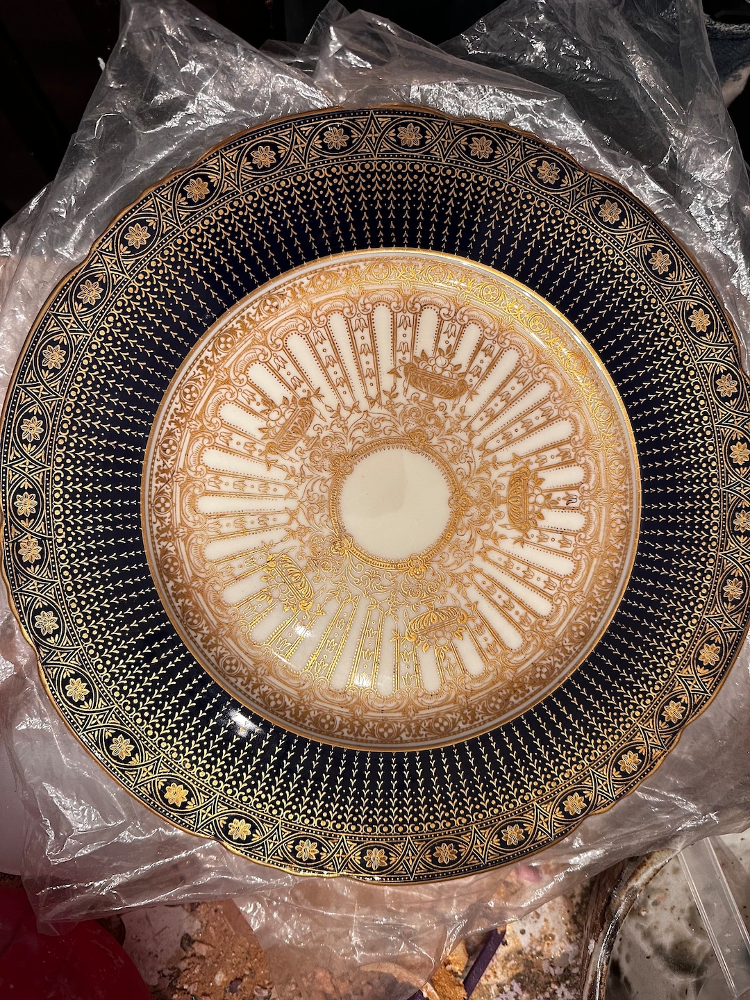 George Jones and Sons Hand Painted China: Set of 9 - Etsy