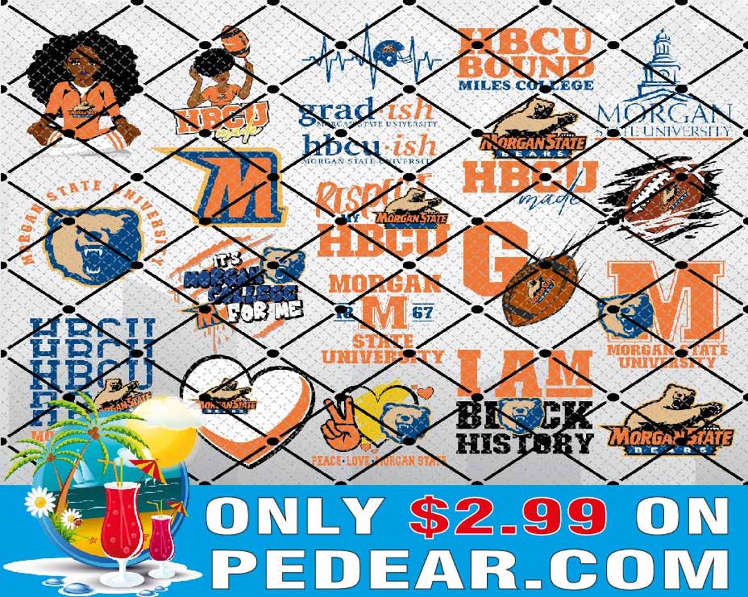 Morgan State Svg Hbcu Svg Hbcu Teams Svg Hbcu Football Svg - Etsy UK
