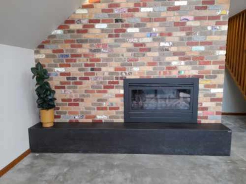 Large Concrete Plinth, Fire Hearth Bench, Open Fire Stand, Fireplace ...