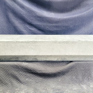 Concrete Fire Plinth, Open Fire Stand, Fire Hearth Bench. 2m Custom ...