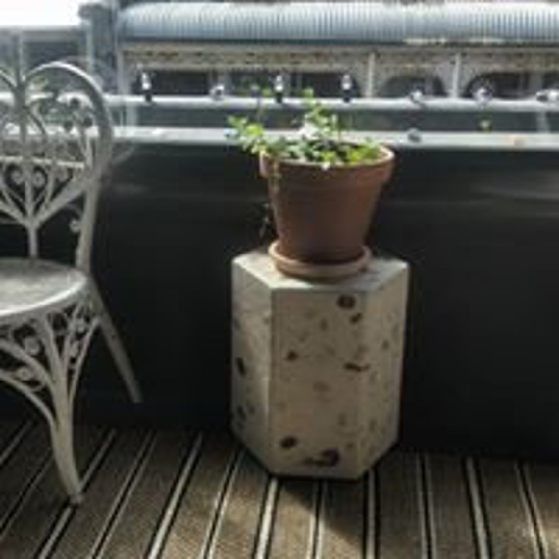 Concrete Outdoor Cube Seats or Stools, Fire Pit Seating - Unique Stone ...