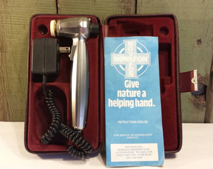Vintage Novafon Ultrasonic Massager With Case Type SK-14V - Etsy