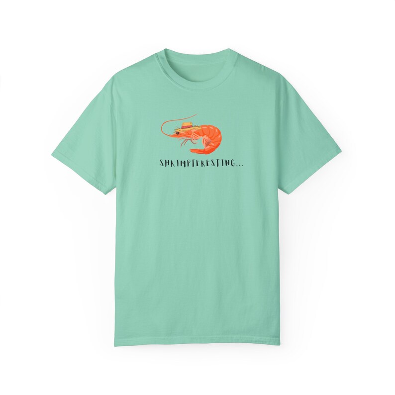 Shrimpteresting Shrimp Shirt Ocean Aesthetic Shrimp Tshirt Beach ...