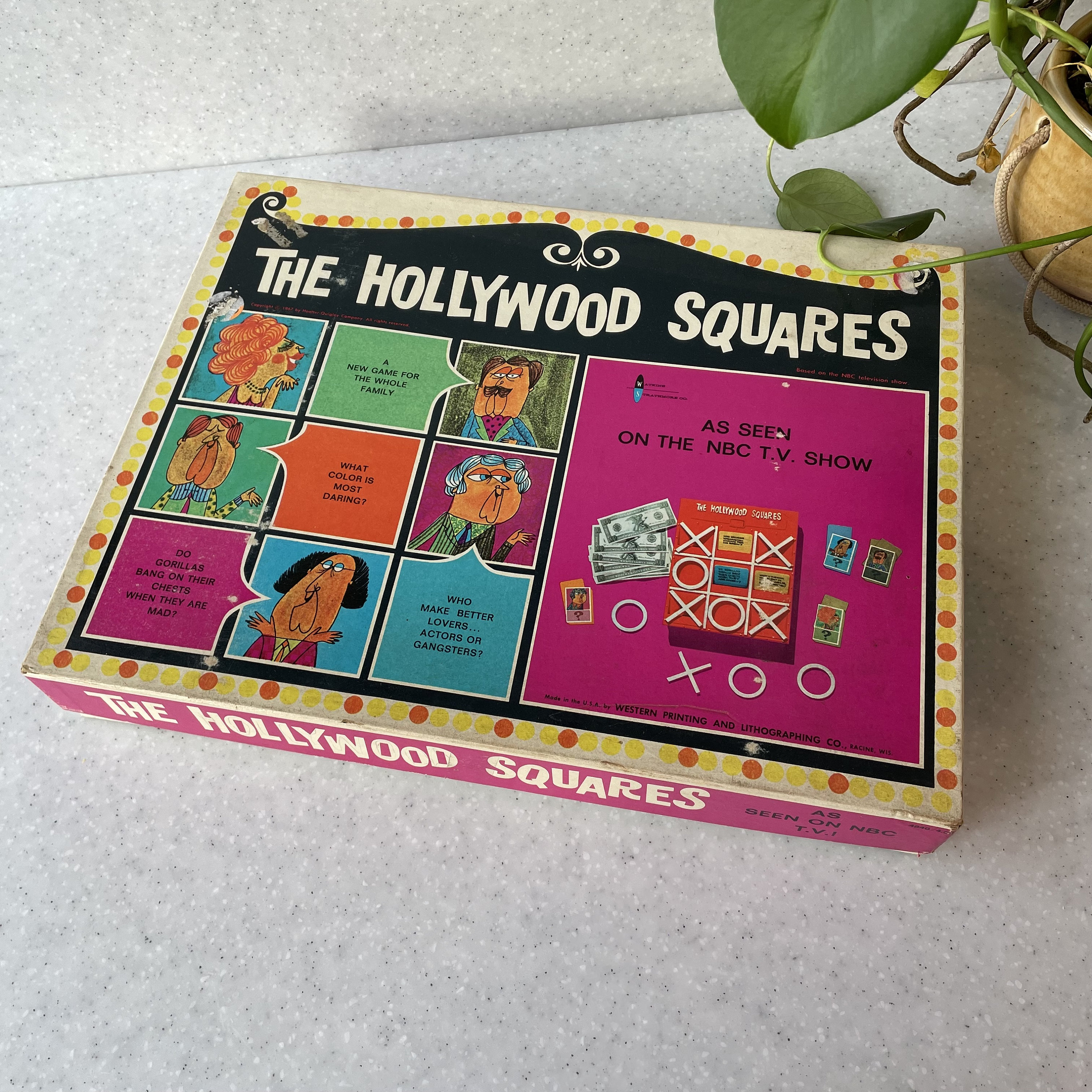 Vintage Hollywood Squares Board Game - Etsy