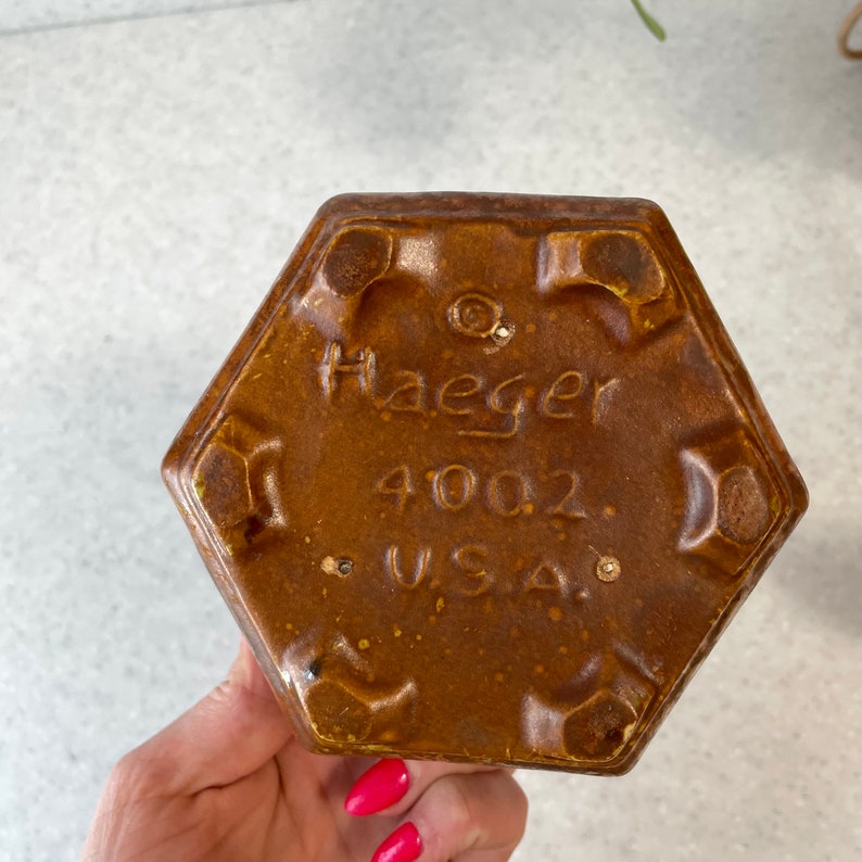 Vintage Haeger Small Planter Pot Model 4002 - Etsy