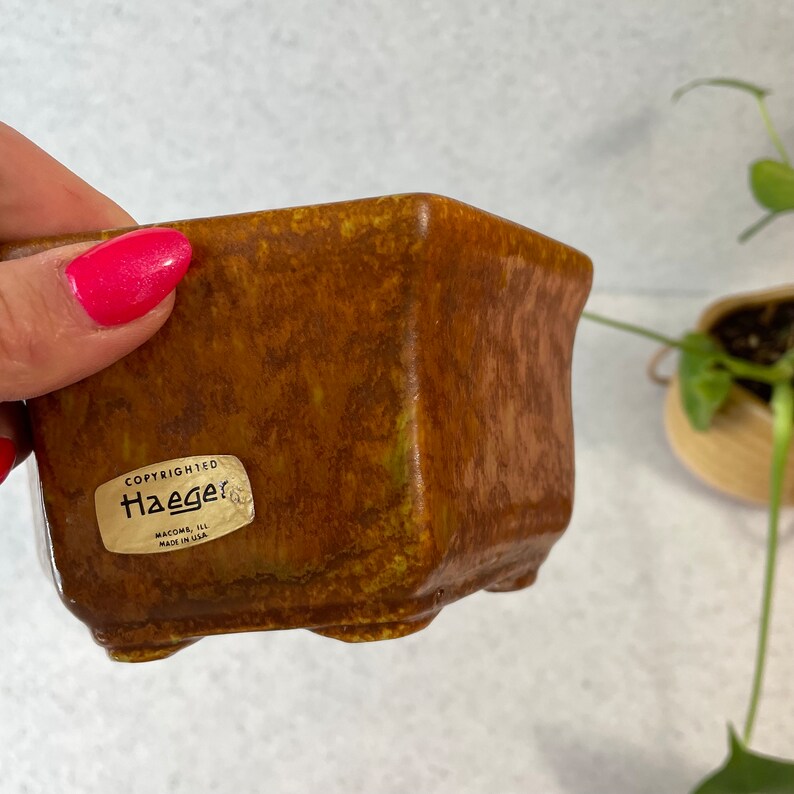 Vintage Haeger Small Planter Pot Model 4002 - Etsy