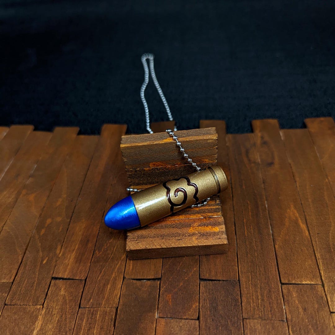 League of Legends Arcane Jinx Bullet Necklace on Silver Chain - Etsy