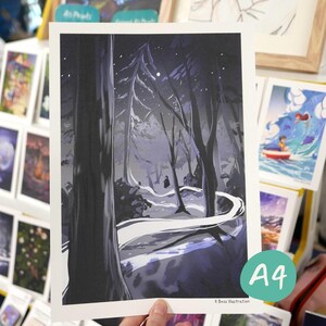 Winter Solstice Art Print - Etsy