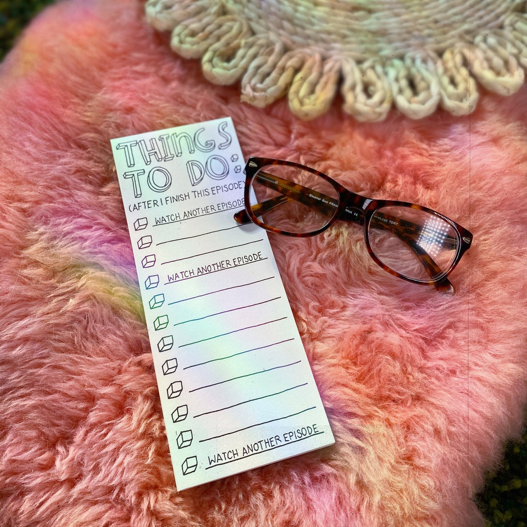 Notepad, Things to Do List, Organizer, Planner, Netflix & Chill, List ...