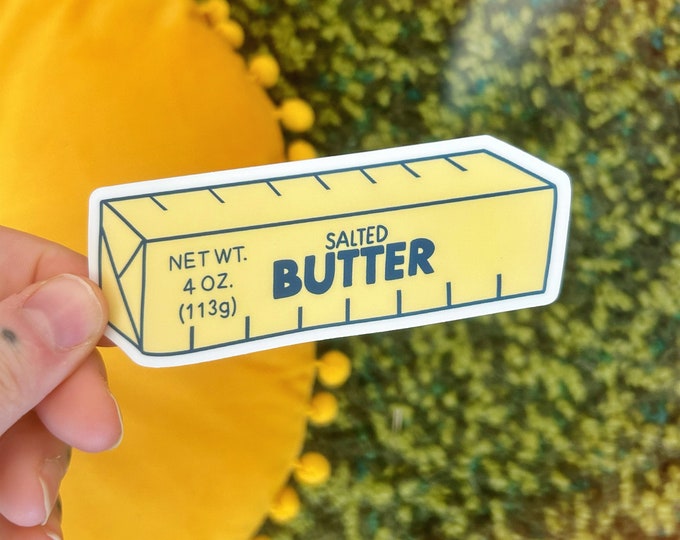 Cute Food Sticker Salty Ketchup Peanut Butter Mayo Glossy Vinyl Sticker ...