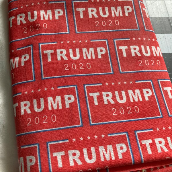 Trump Fabric - Etsy