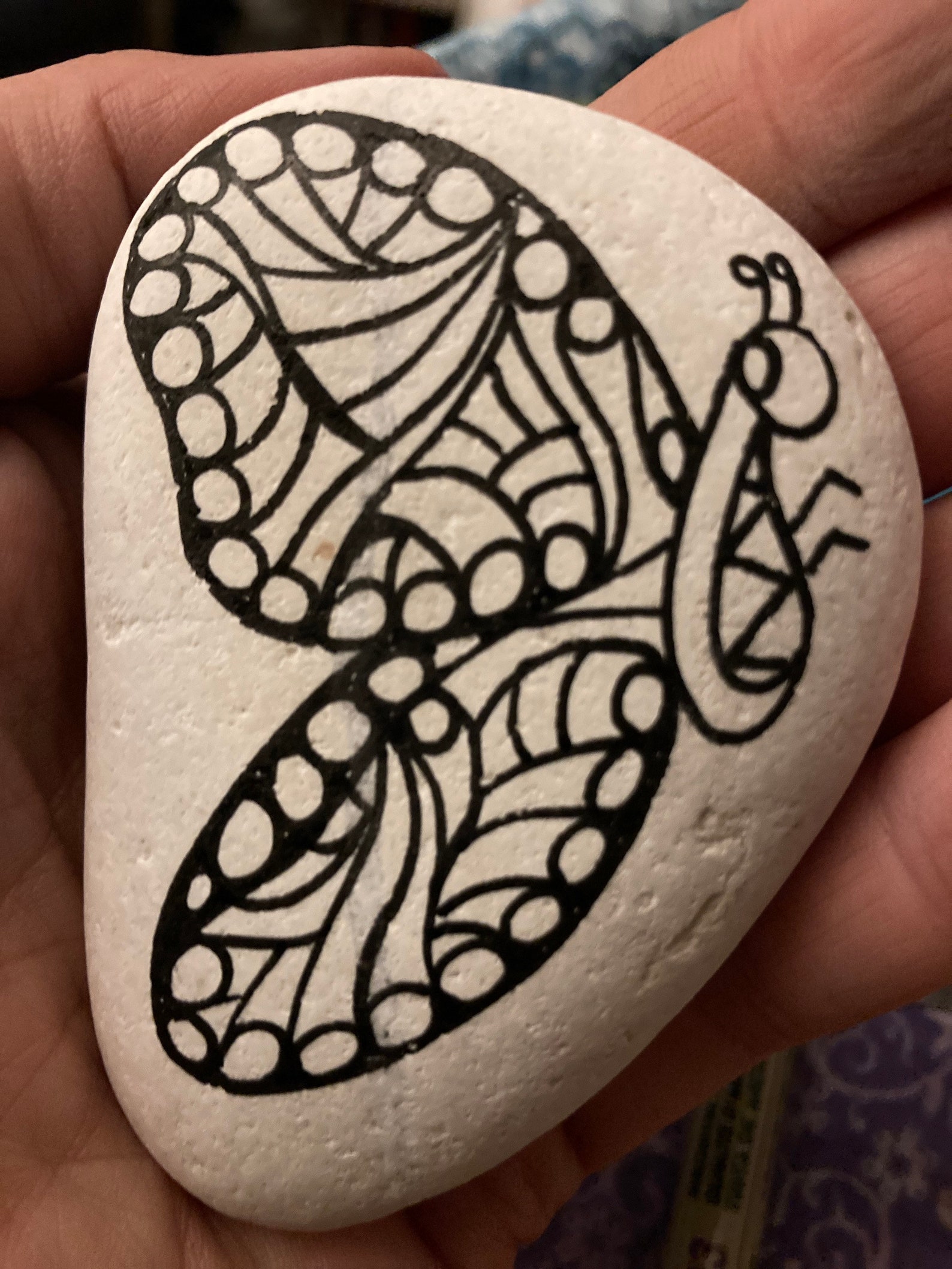 Set of 12 Adult Coloring Rocks Zentangle Relaxation - Etsy