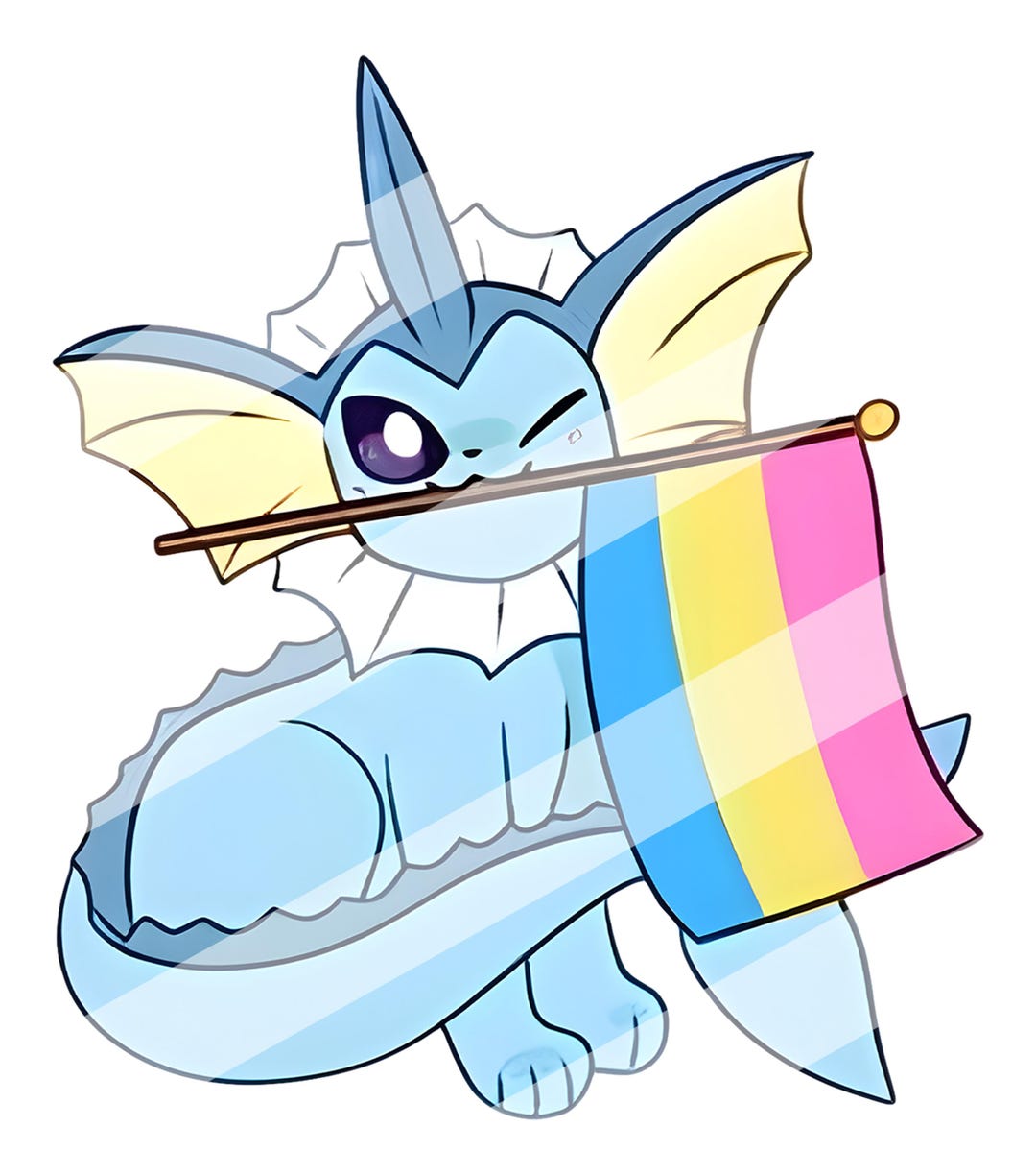 Choose Eevee LGBTQ Png, Pride Flag Eeveelutions Png, Happy Pride Month ...