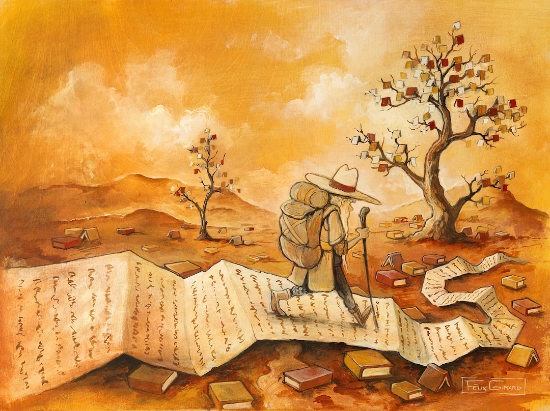 Paper Roads Art Print - Etsy