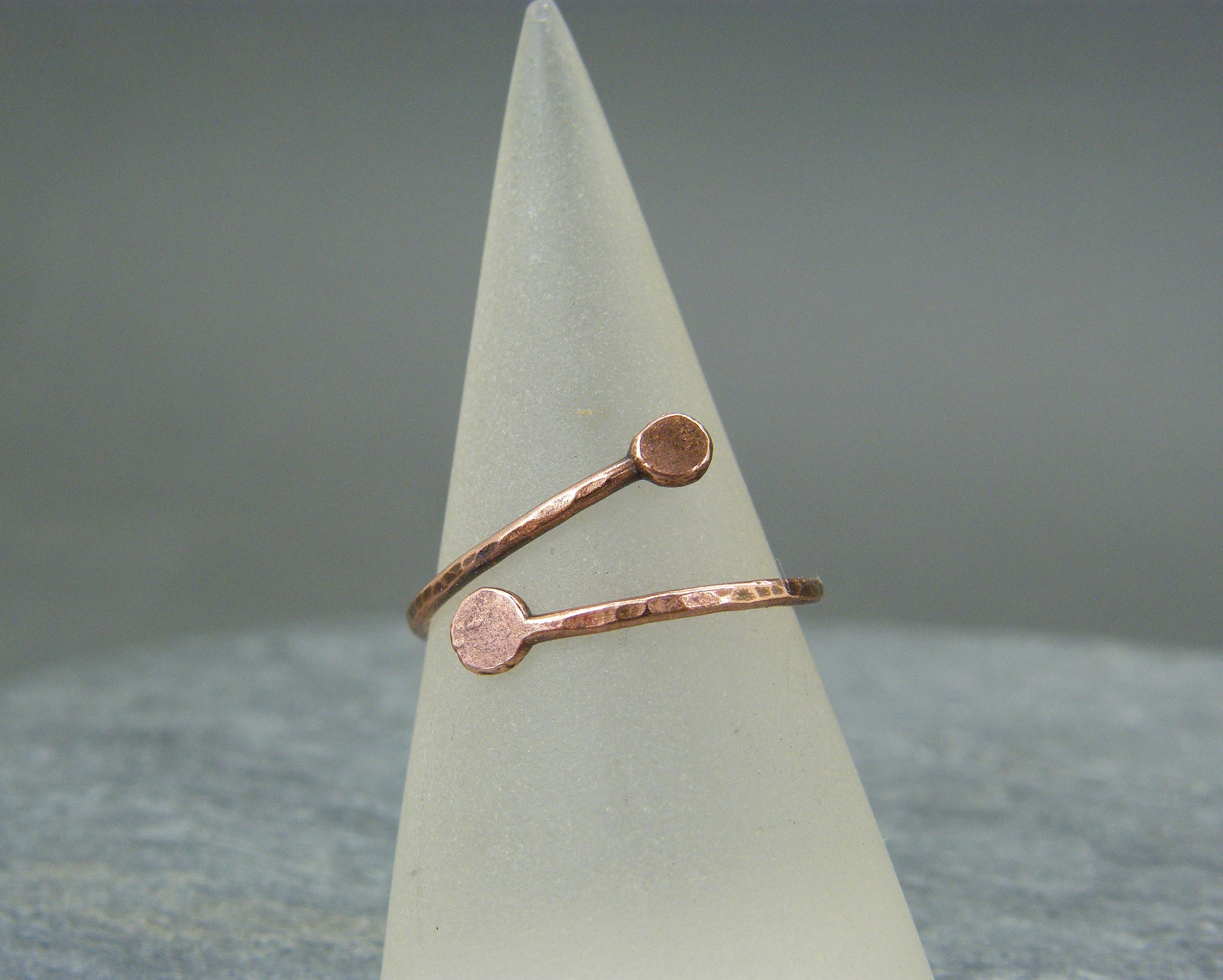 Copper Ring Adjustable Ring Copper Jewelry for Women | Etsy