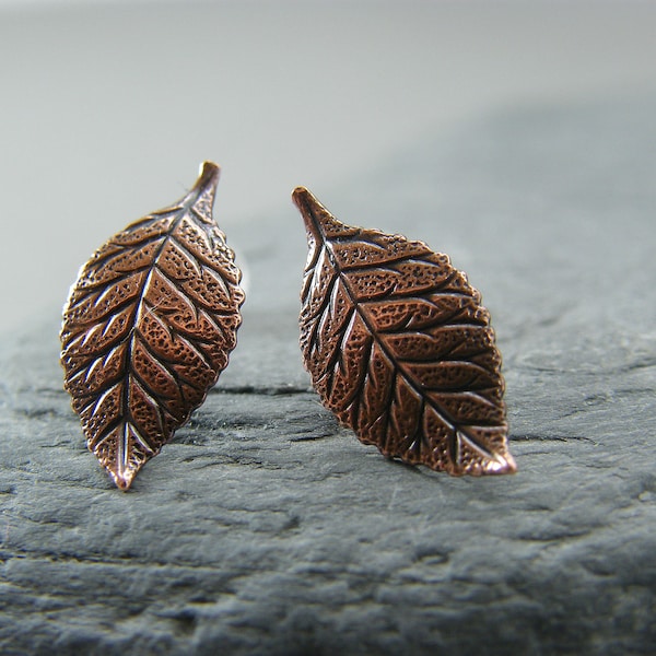 Copper Leaf - Etsy