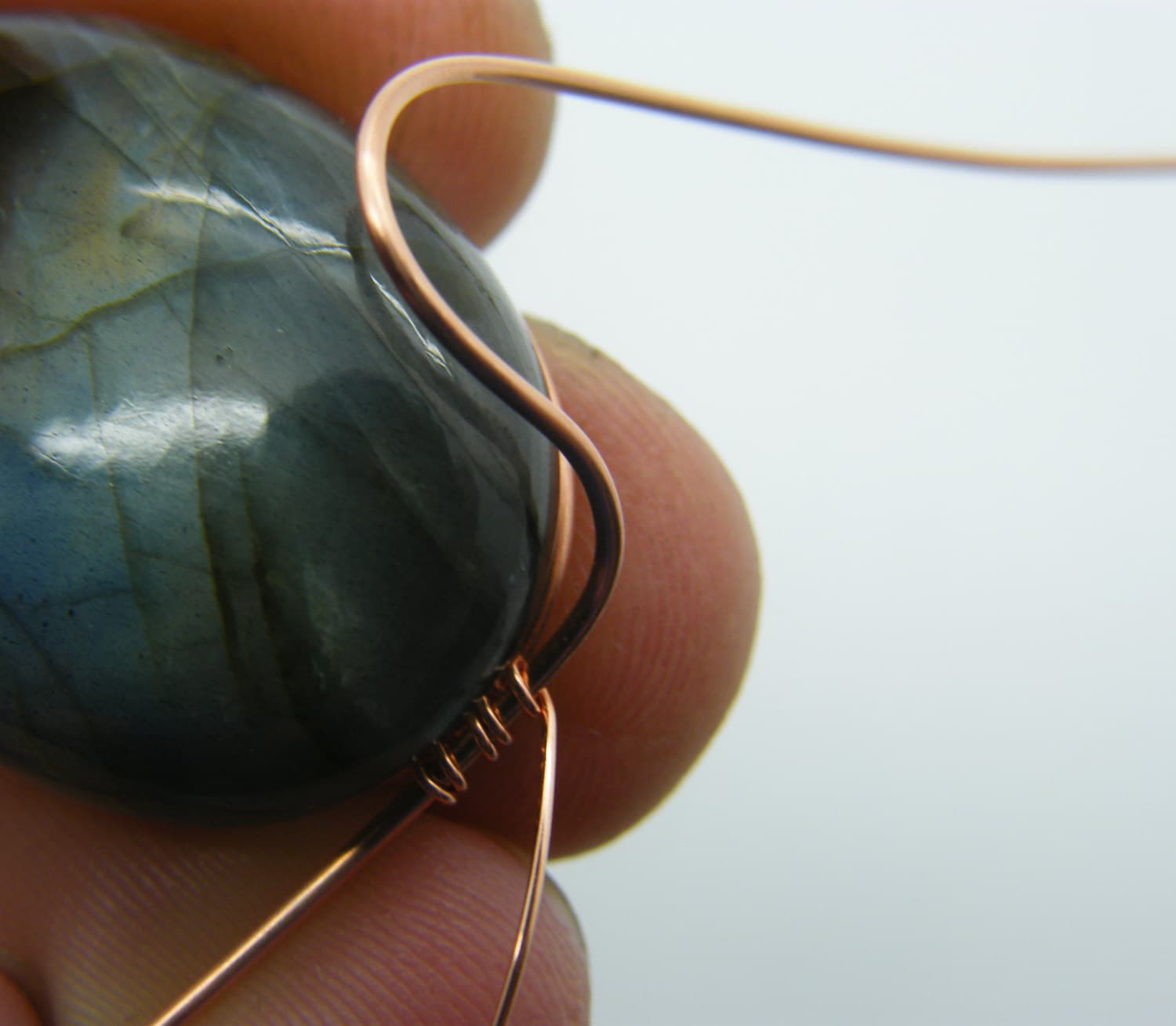 Wire Wrapped Pendant Tutorial Cabochon Setting Jewelry Kit - Etsy