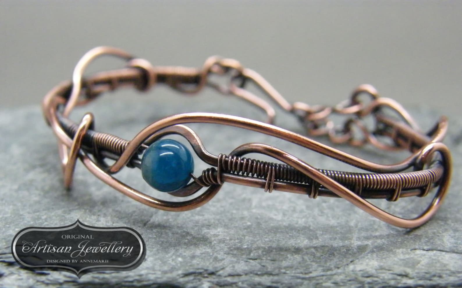 Wire Wrapped Bangle Kit: Copper Jewelry Making Supplies & Tutorial - Etsy