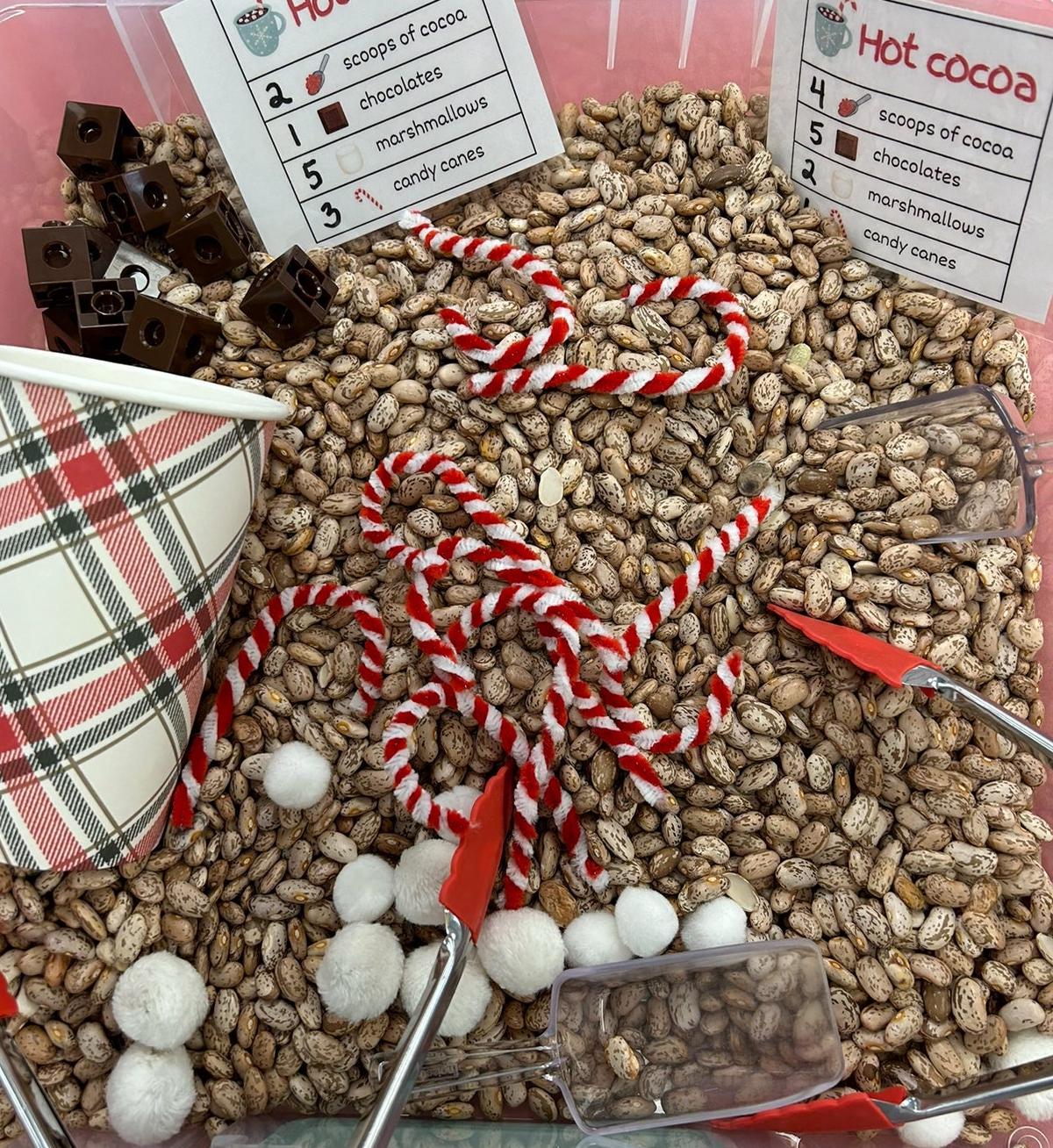 Hot Cocoa Recipe Cards for Preschool Sensory Bin - Etsy