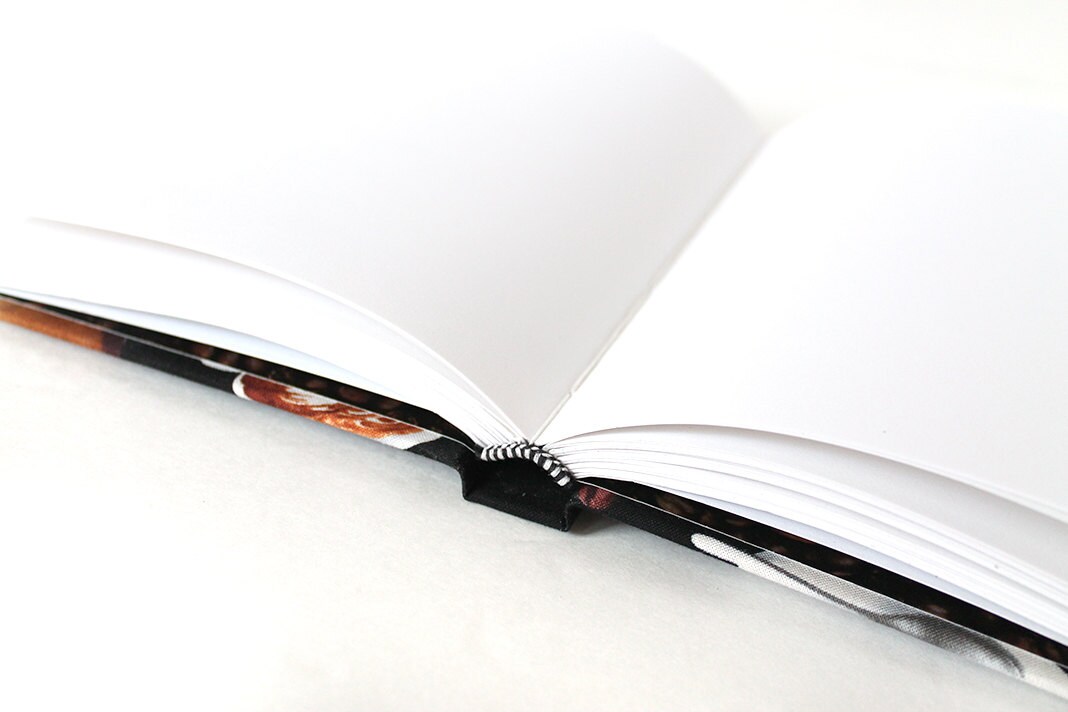 Coffee Lover's Hardcover Journal, Cafe Unlined Travel Notebook, Small ...