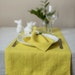 Chartreuse Linen Table Runner Table Runner Wedding Linen - Etsy