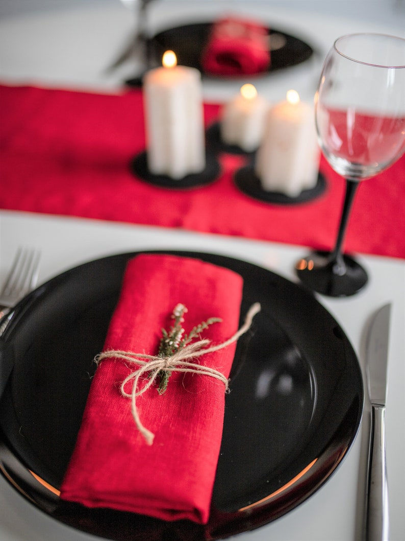 Halloween Linen Napkins Halloween Party Table Napkin Cloth - Etsy