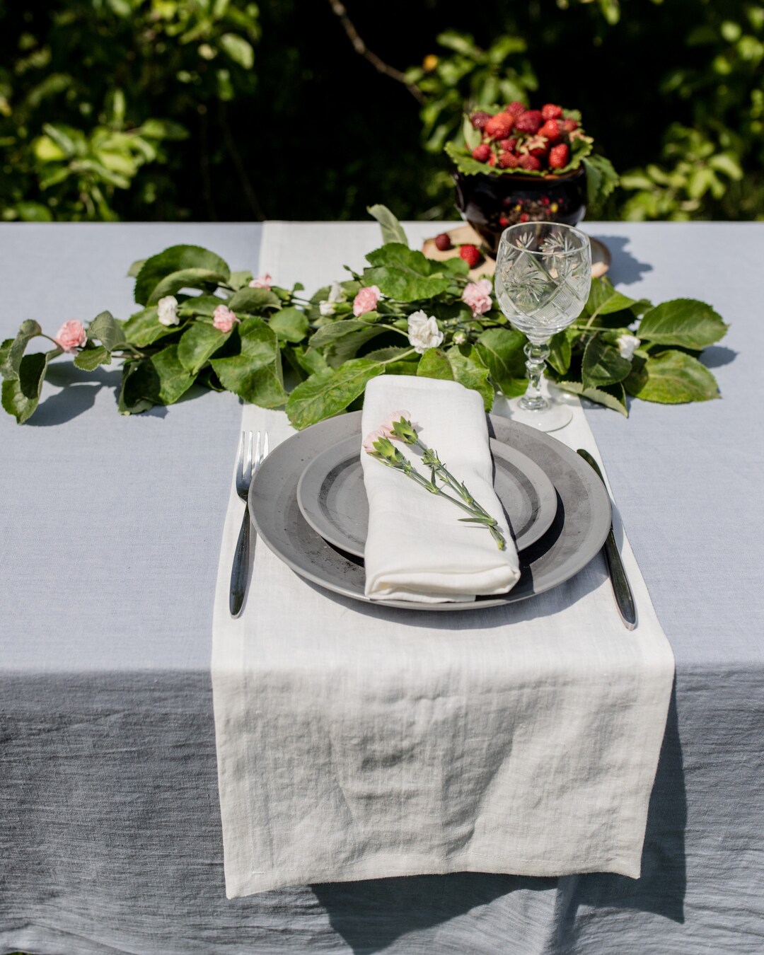 Linen Table Runners, Table Runner Wedding, Eco Friendly Linen ...