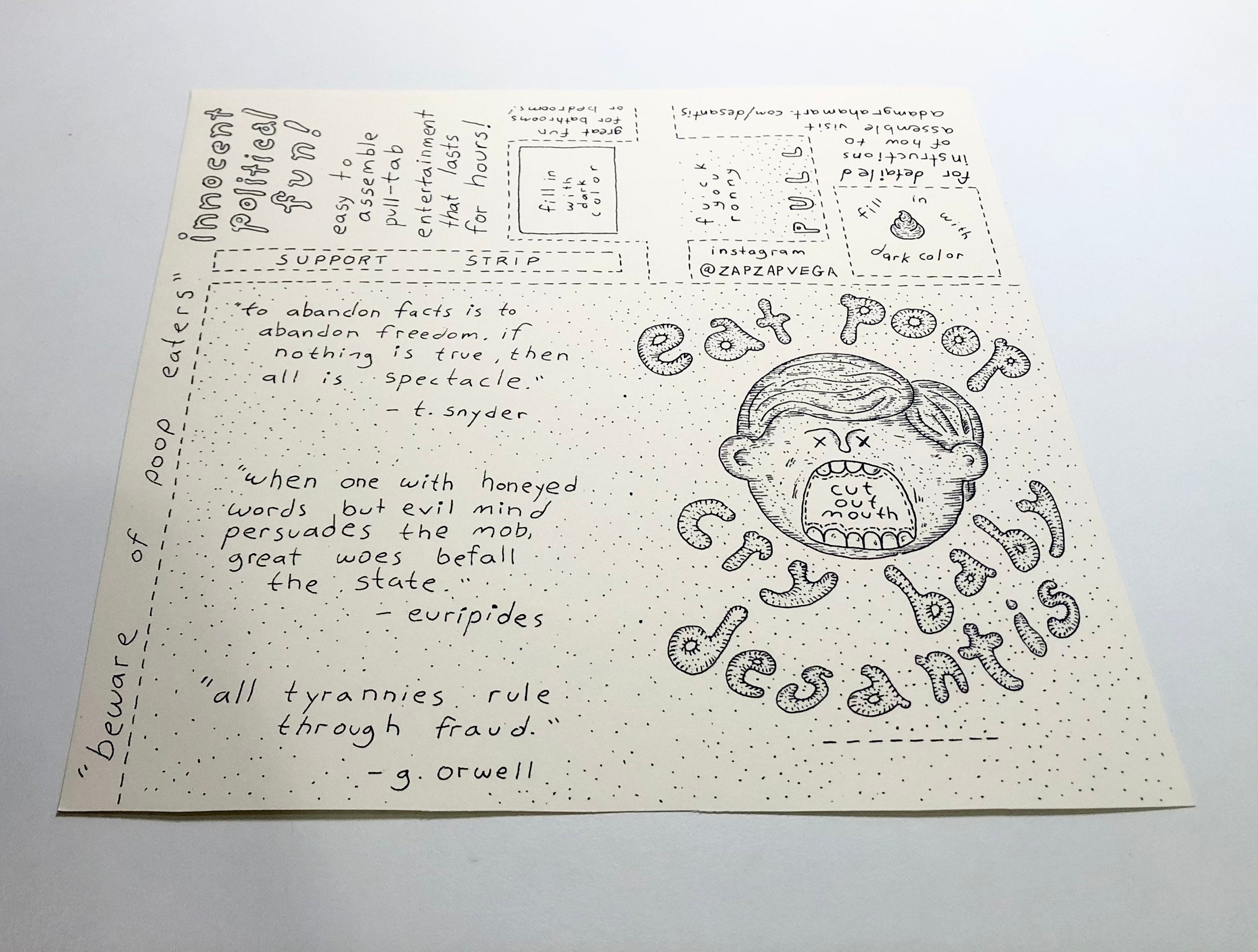 Desantis the Poop Eater - Etsy