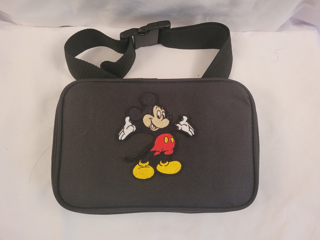 Mickey Mouse Pin Trading Bag Adult-child Convertible Fanny Pack ...