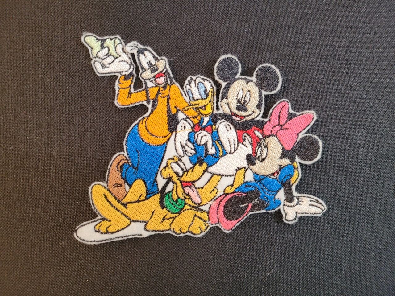 Embroidery Fab 5 Mickey Mouse & Gang Minnie Mouse Donald Duck - Etsy