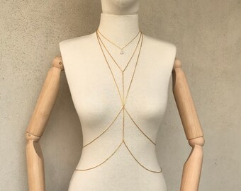Body Chain - Etsy