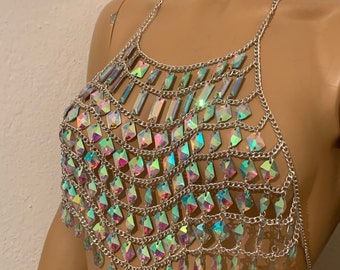 Theocean Charm Sequin Skirt Only/festival Clothing/halloween Costume ...