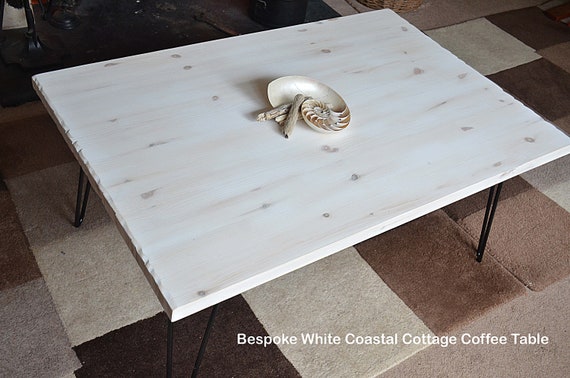 White coffee table hairpin legs store
