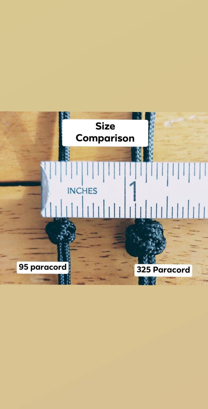 100 Knot Black Paracord Prayer Rope - Etsy