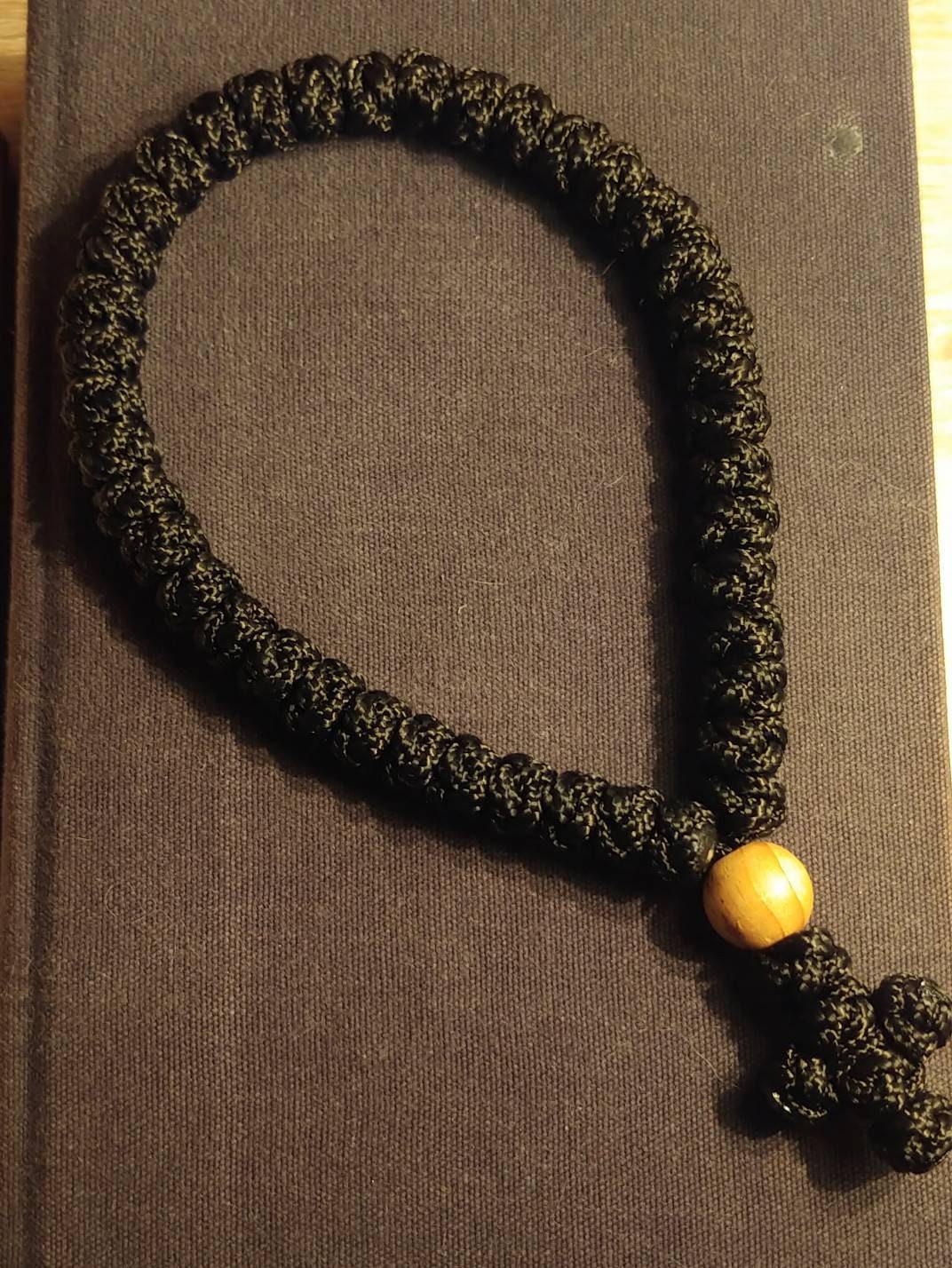 41 Knot Black Paracord Mequtari Coptic Prayer Rope - Etsy