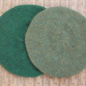 Hand Knitted Hat, Felted Hat, Wool Tam, Beret, Highland Tam, Bonnet ...