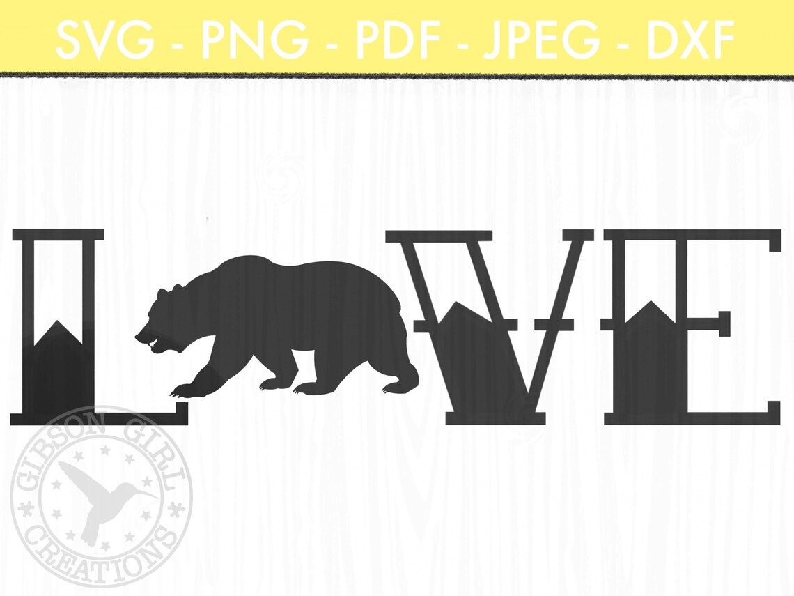 California Love Svg California Bear Svg California Svg - Etsy