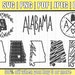 Alabama Svg | Alabama Svg Bundle | AL Svg | Alabama State Bundle Svg ...