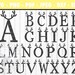 Reindeer Alphabet Svg Alphabet Svg Christmas Svg (Download Now) - Etsy
