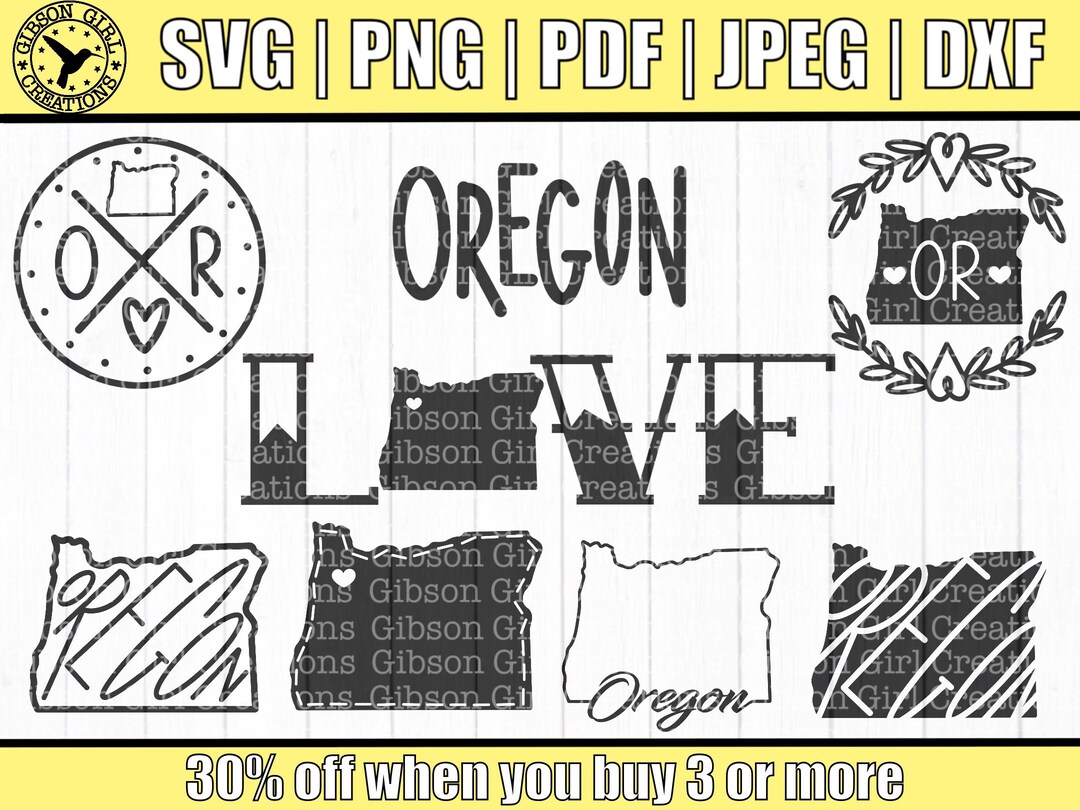 Oregon Svg | Oregon Svg Bundle | OR Svg | Oregon State Bundle Svg ...