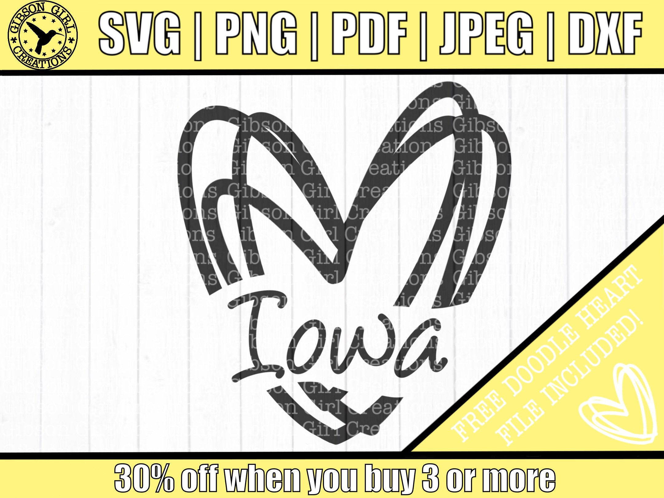 Iowa Svg | Iowa Heart Svg | IA Svg | Iowa State Svg | State Svg | Cut ...