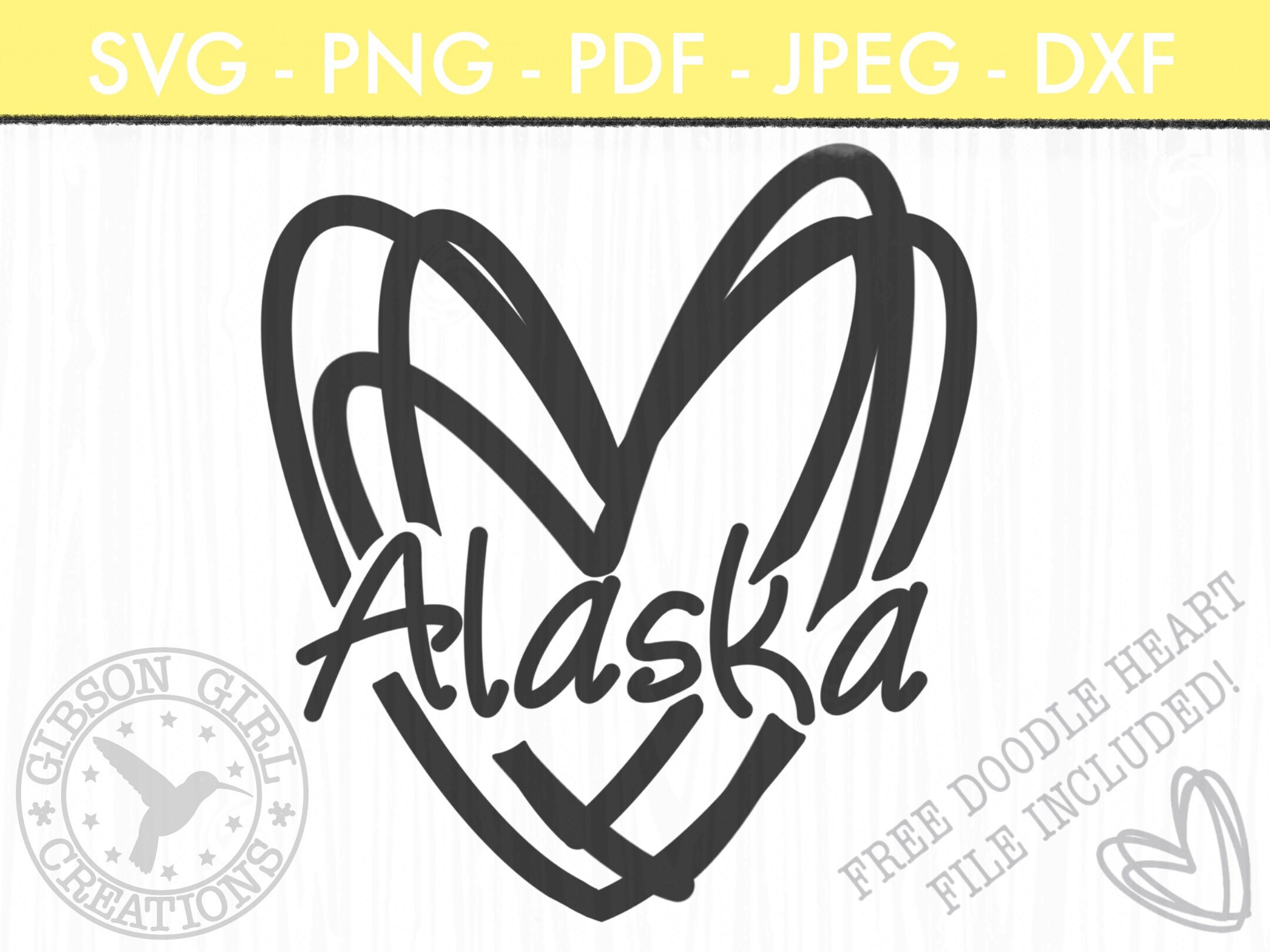 Alaska Svg | Alaska Heart Svg | AK Svg | Alaska State Svg | State Svg ...